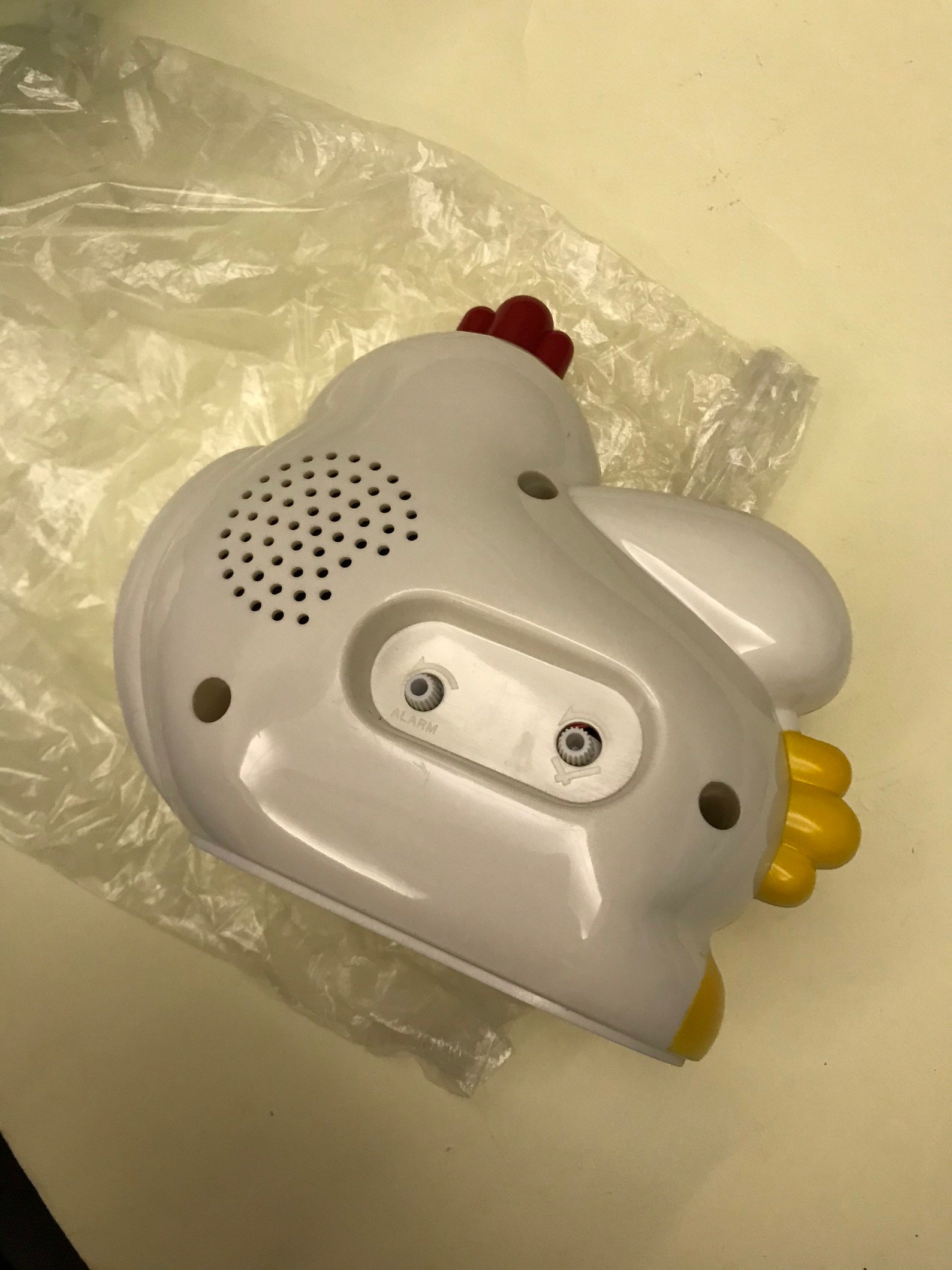 The Chicken Alarm Clock, a Rare 1980s Vintage Novelty and Fun Clock ...