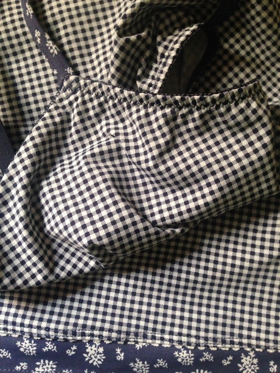 Pin up checkered 90s does 50s stretchy tank top that … - Gem