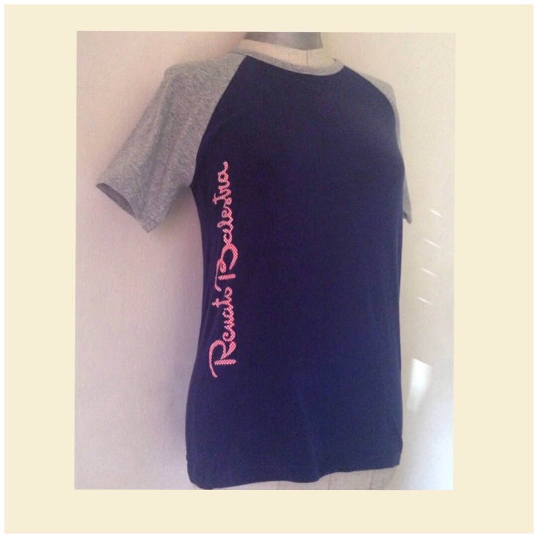 Renato Balestra Unisex Blue T-shirt. Underwear Designer Top - Etsy Renato Balestra Unisex Blue T-shirt. Underwear Designer Top - Etsy