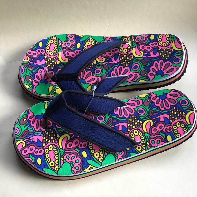 Vintage Flip Flops - Etsy