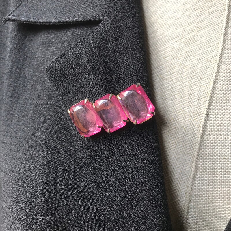 Crystal Brooch Pin - Etsy