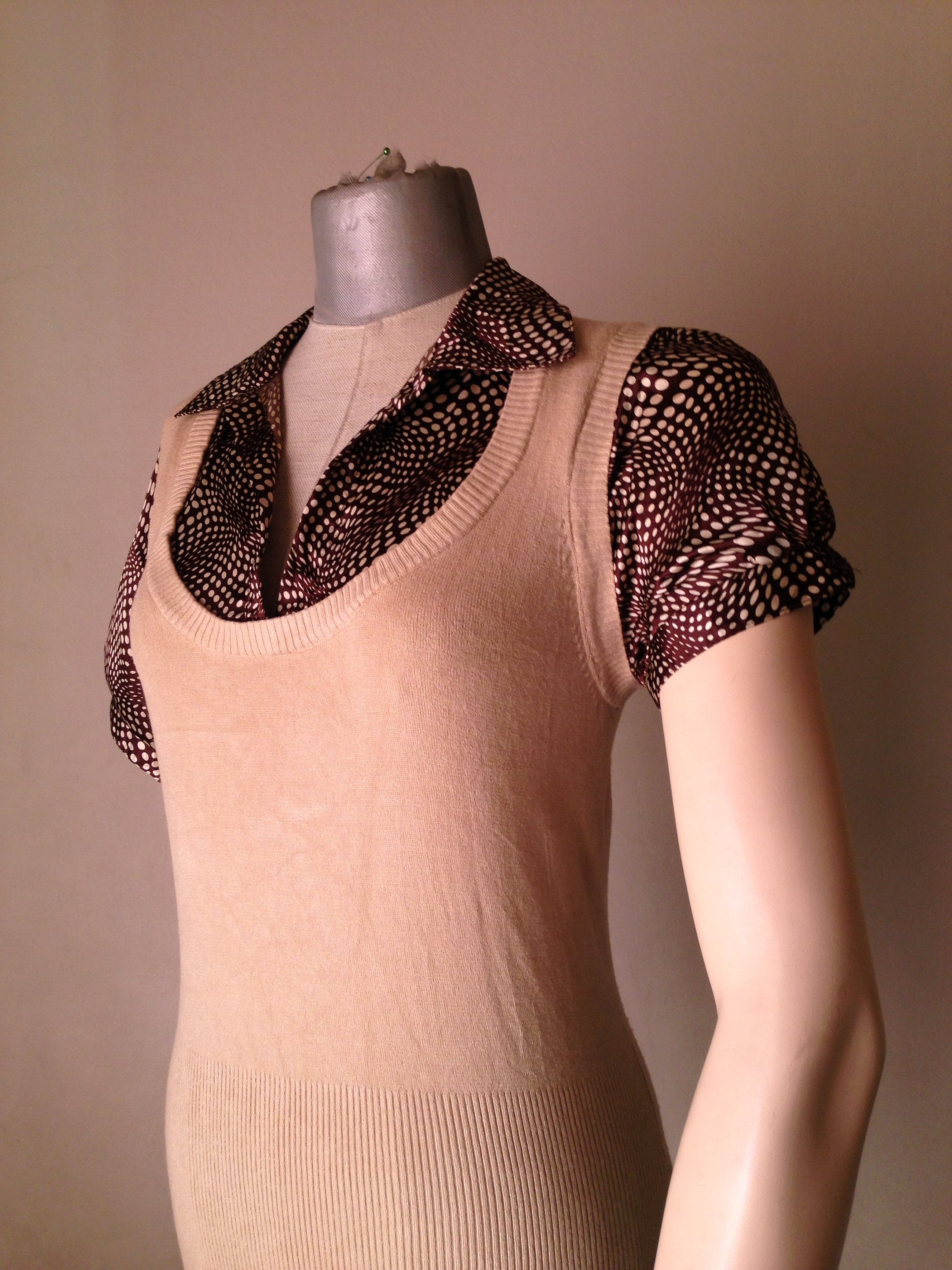 Attached Vest Shirt - Etsy