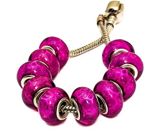 Hot Pink Beads | Etsy