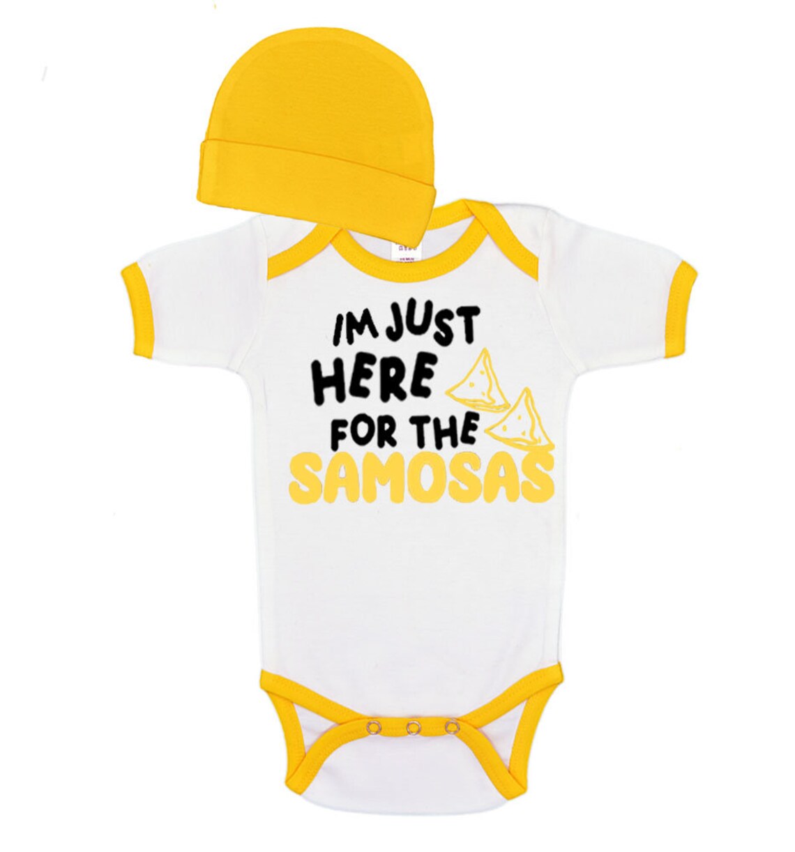 Funny Desi Baby Outfit, Diwali Party Baby Bodysuit and Cap Gift Set ...