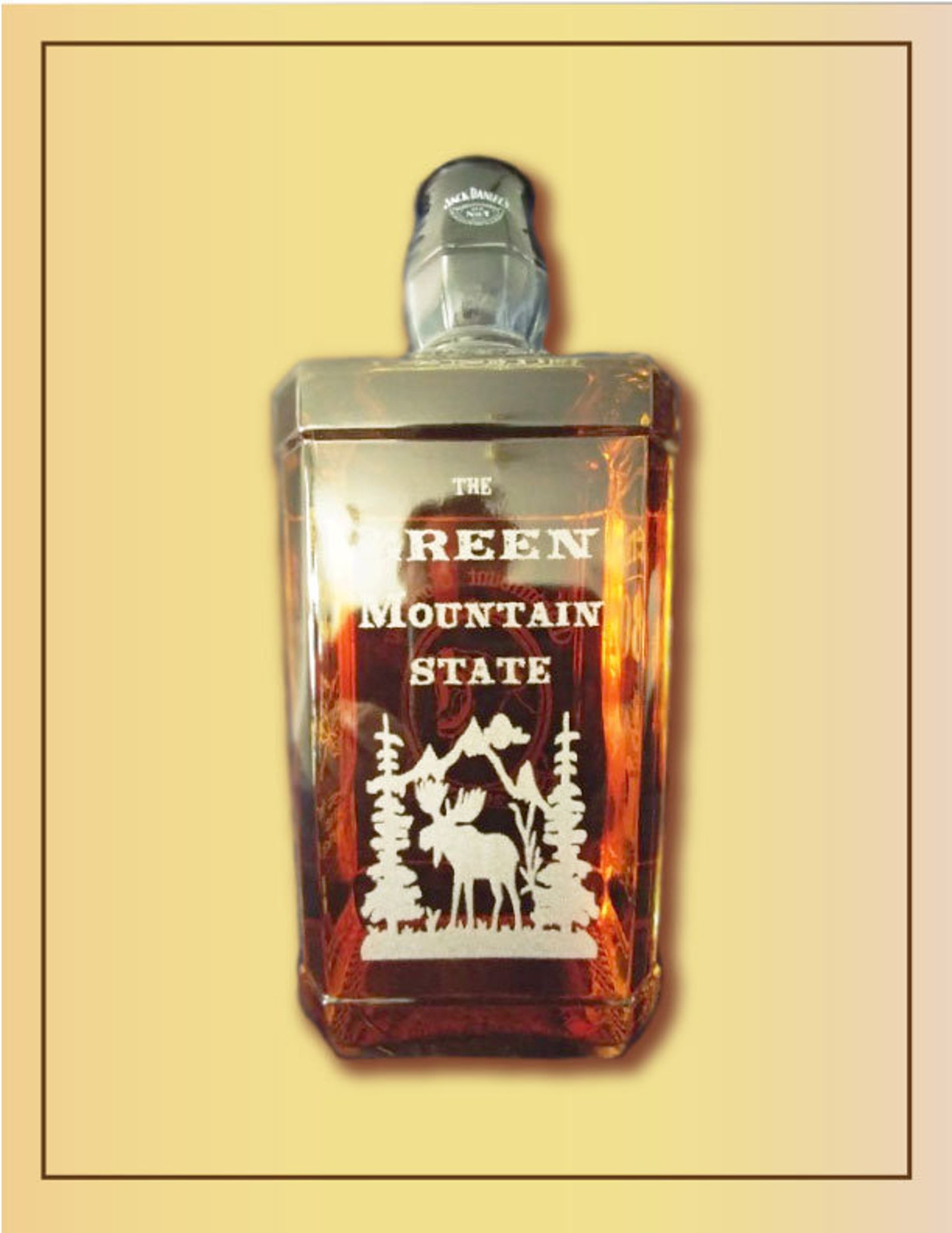 1.75L Custom Designed JD Bottles - Etsy