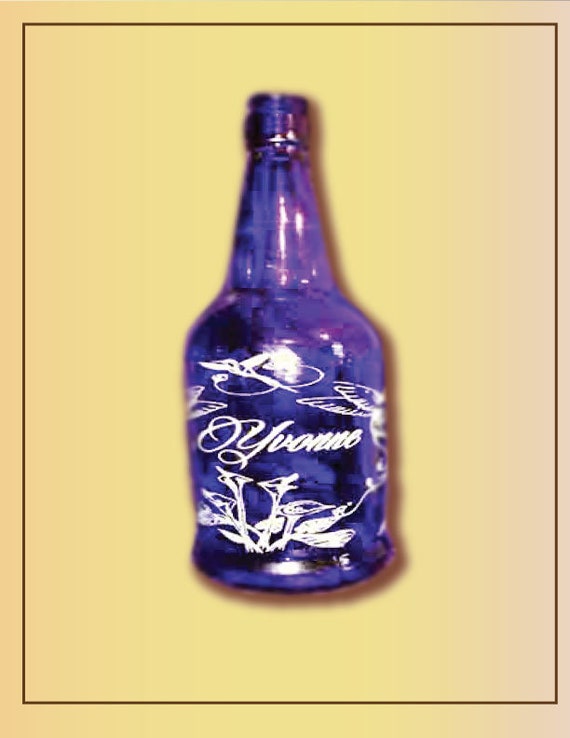 Humming Bird Swing Top Bottle | Etsy