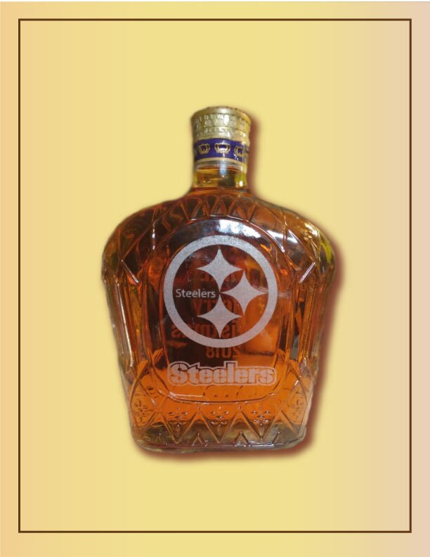 750 Ml. Custom Designed "crown Royal" Bottle - Etsy