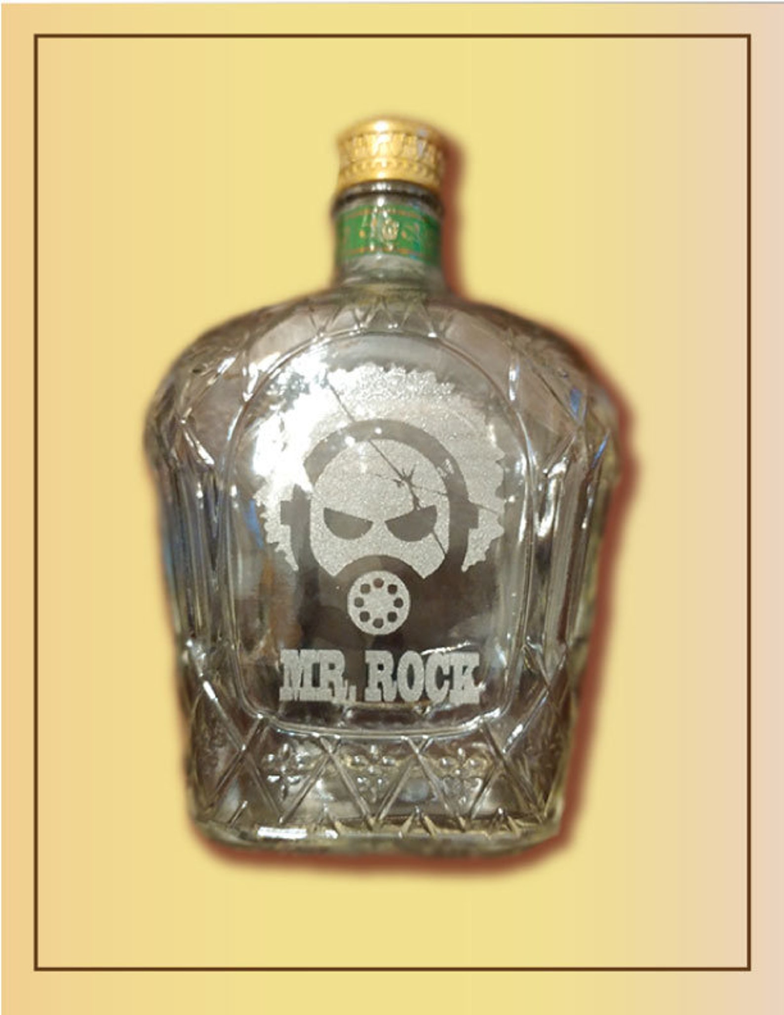750 Ml. Custom Designed "crown Royal" Bottle - Etsy