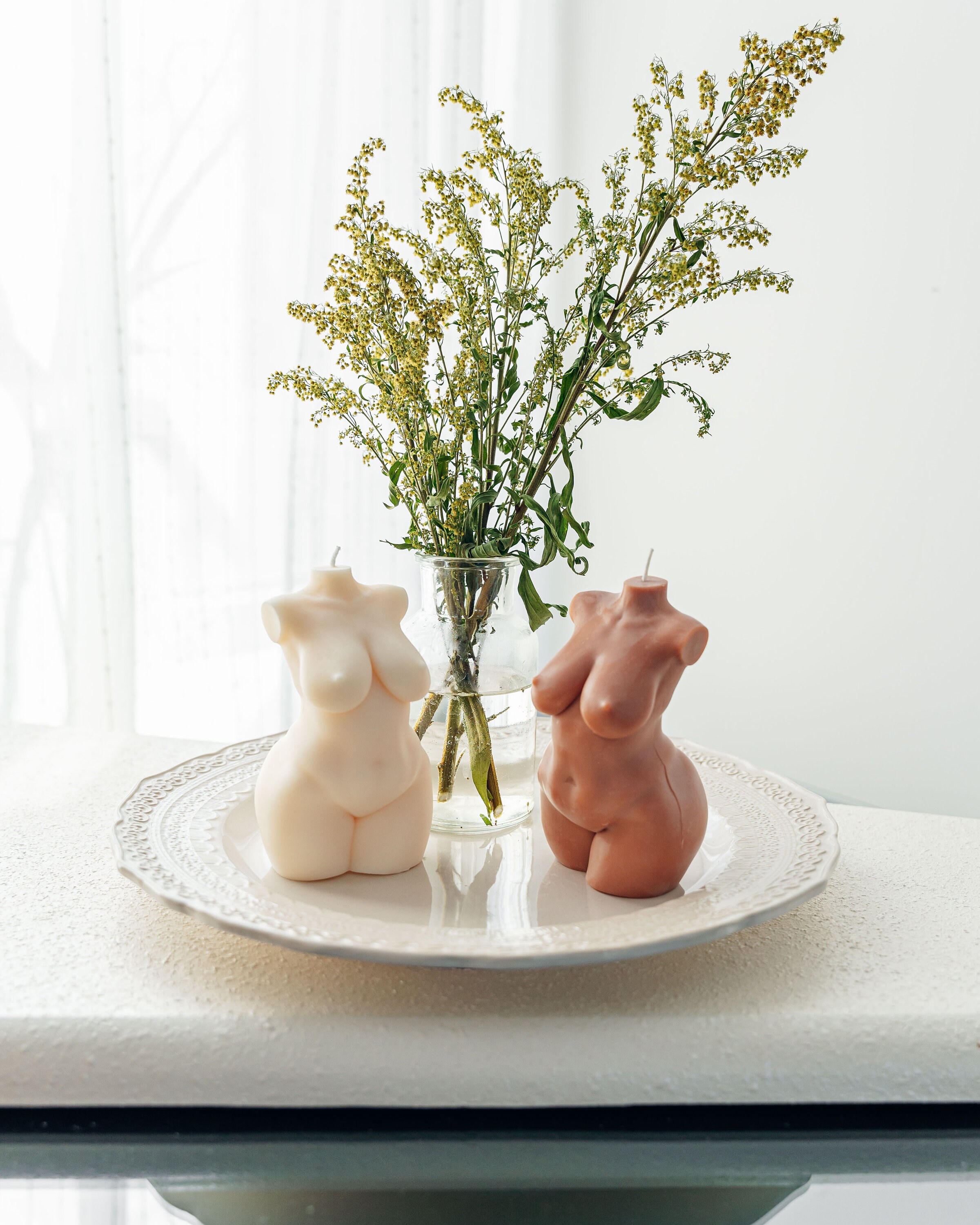 LARGE Curvy Body Candle / Woman Plus Size Fat Venus Goddess - Etsy