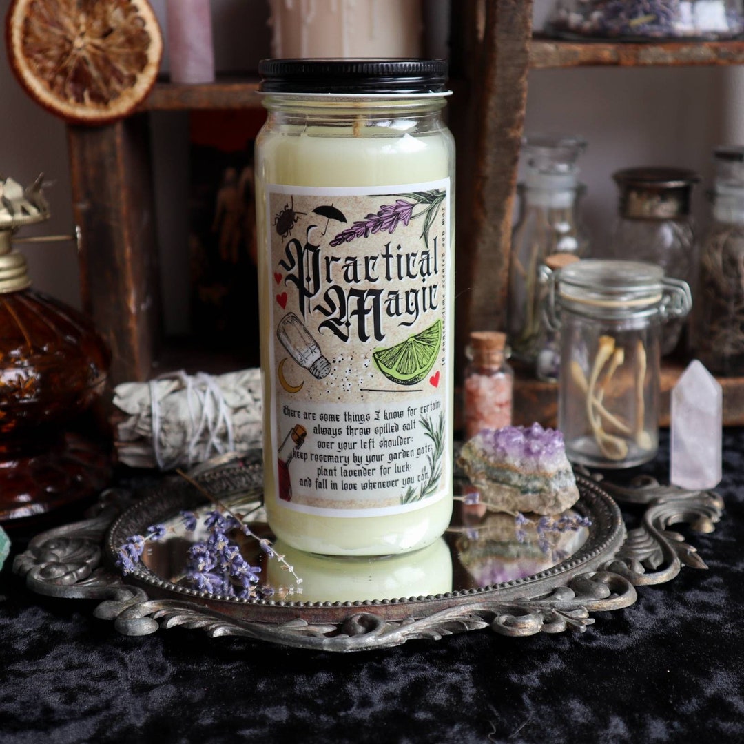 Practical Magic Witch Spell Candle - Etsy
