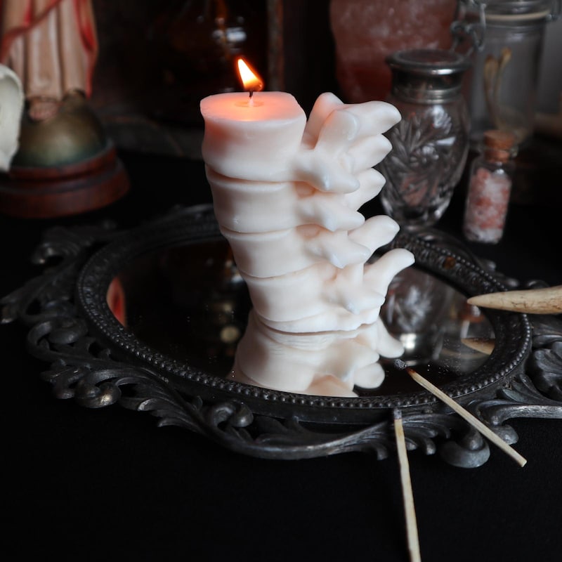 Spine Candle - Etsy