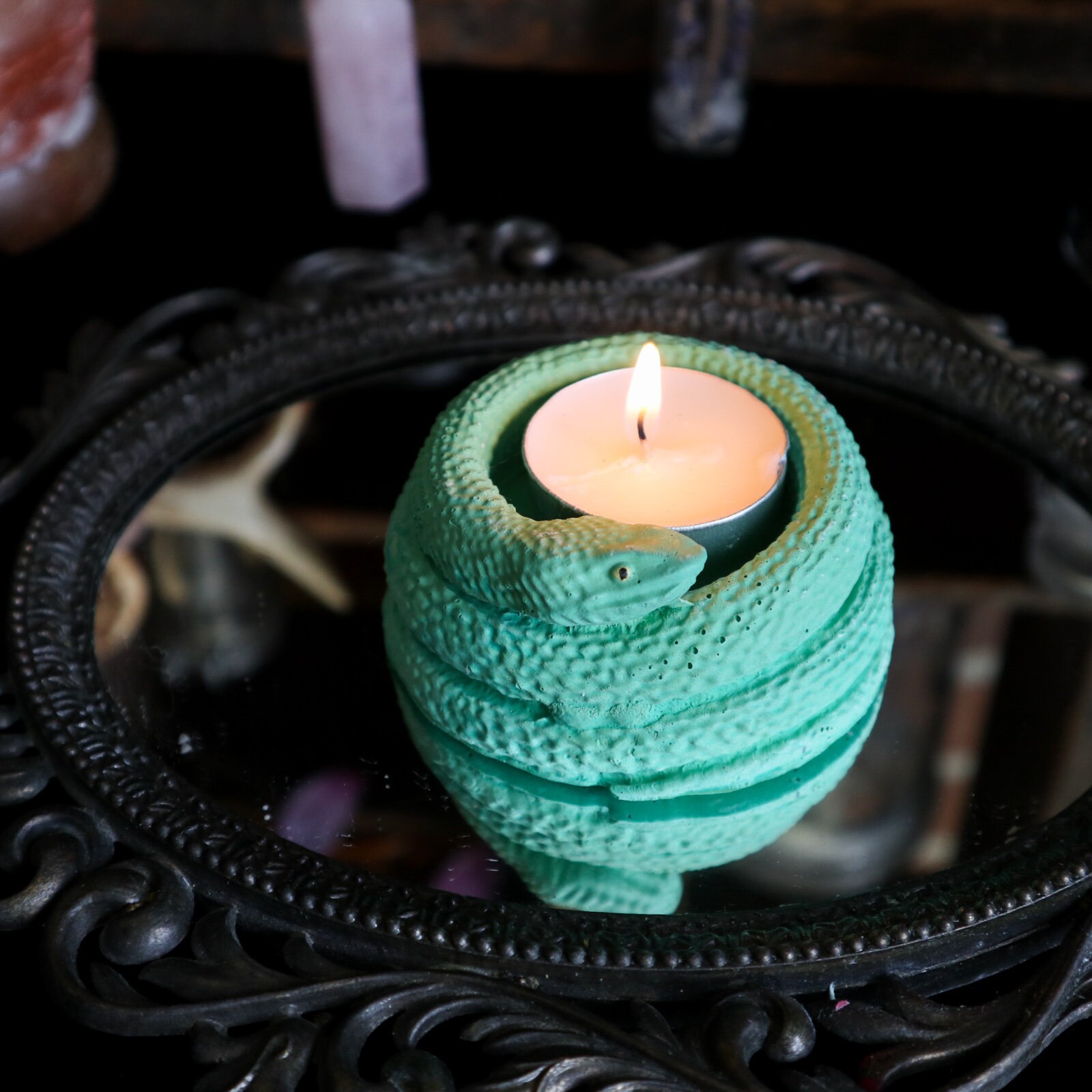 Snake Tealight Holder - Etsy