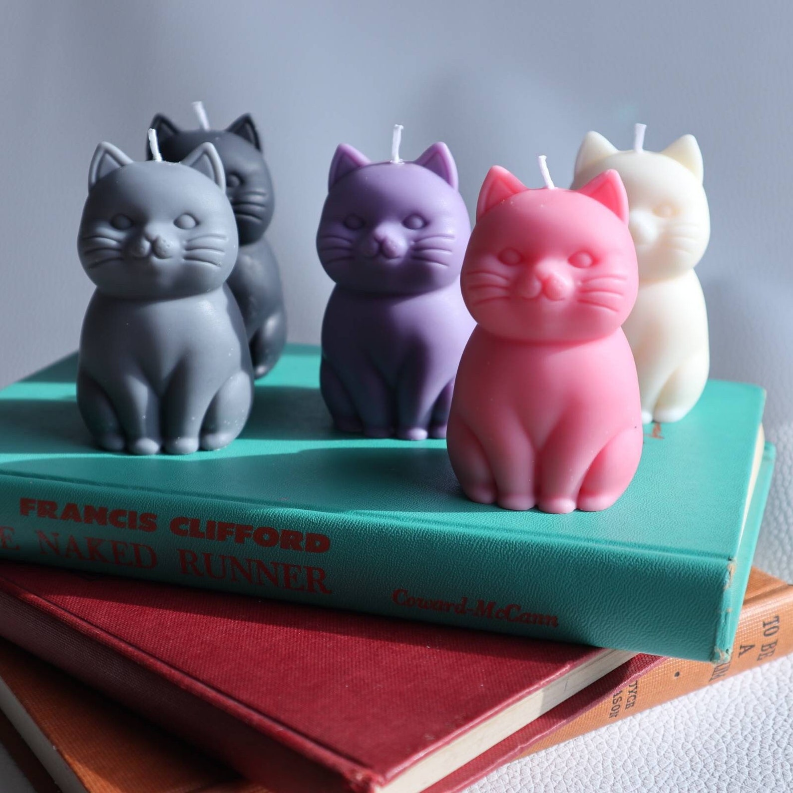 Cute Cat Candle Kitty / Soy Wax Cat Candles - Etsy Canada