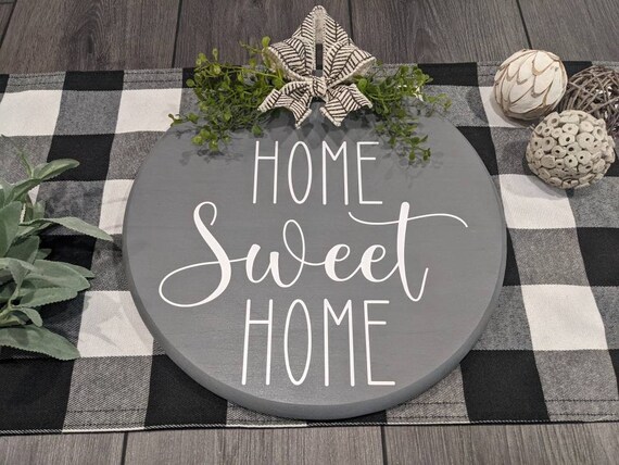 Front Door Sign L 12 Door Sign L Door Hanger L Home - Etsy