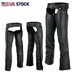 Highway Leather Low Rise Ladies Motorcycle Leather Chaps Studded Women ...