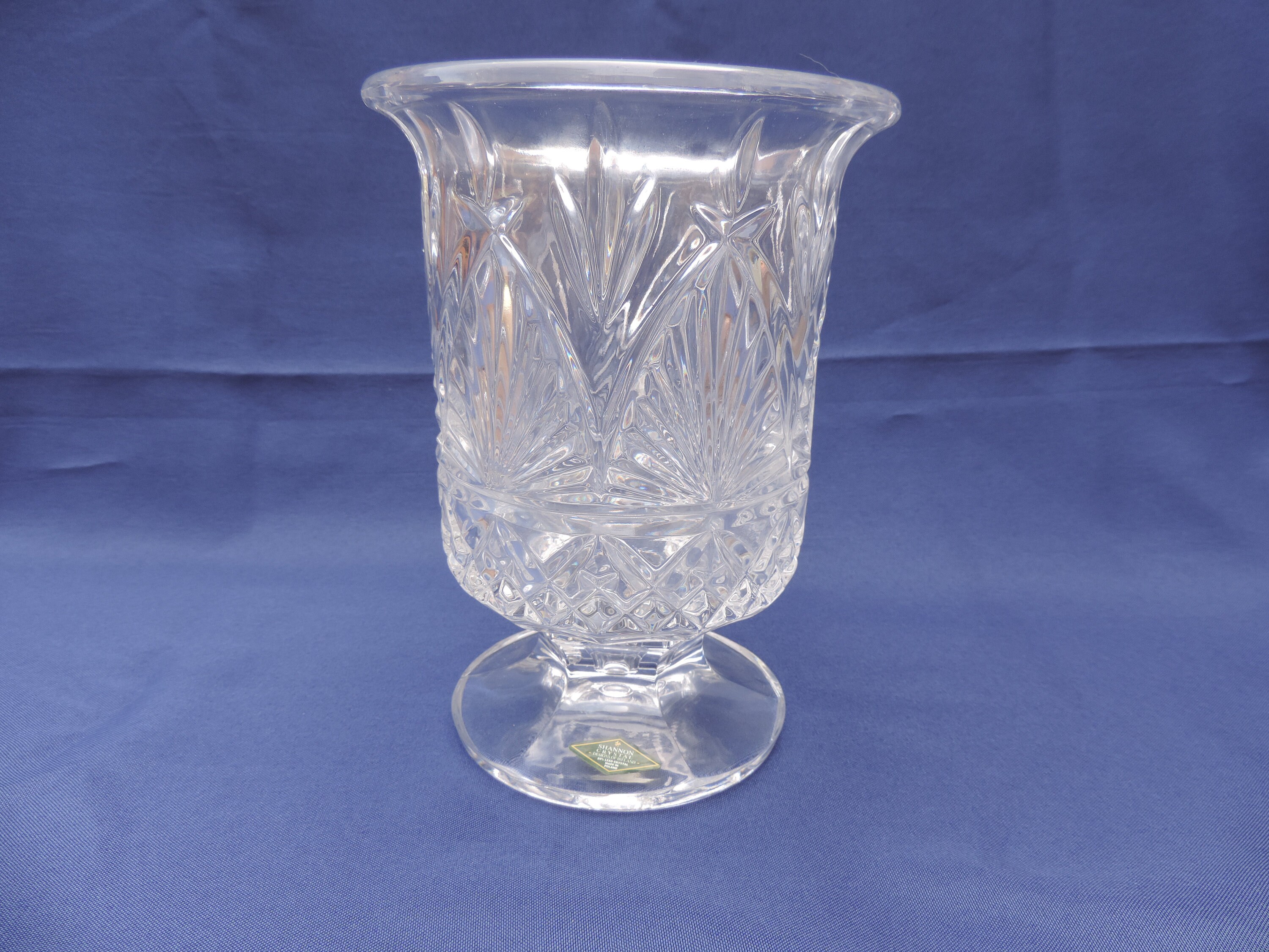 Vintage Shannon Crystal Designs of Ireland Vase by Bigmuddyvintageshop ...