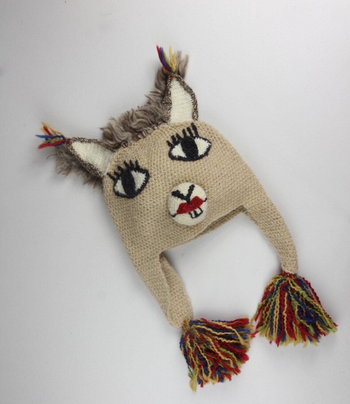 Llama Hat for Adult, Ear Flap, Snowboarding Hat, Winter Hat, Holiday ...