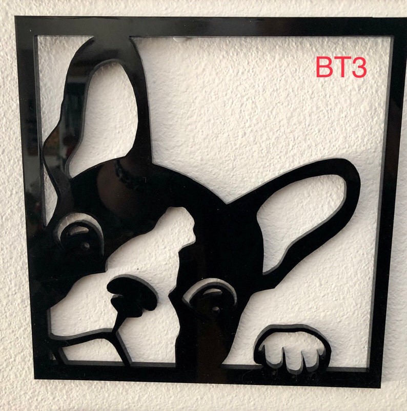 Boston Terrier Wall Art | Etsy