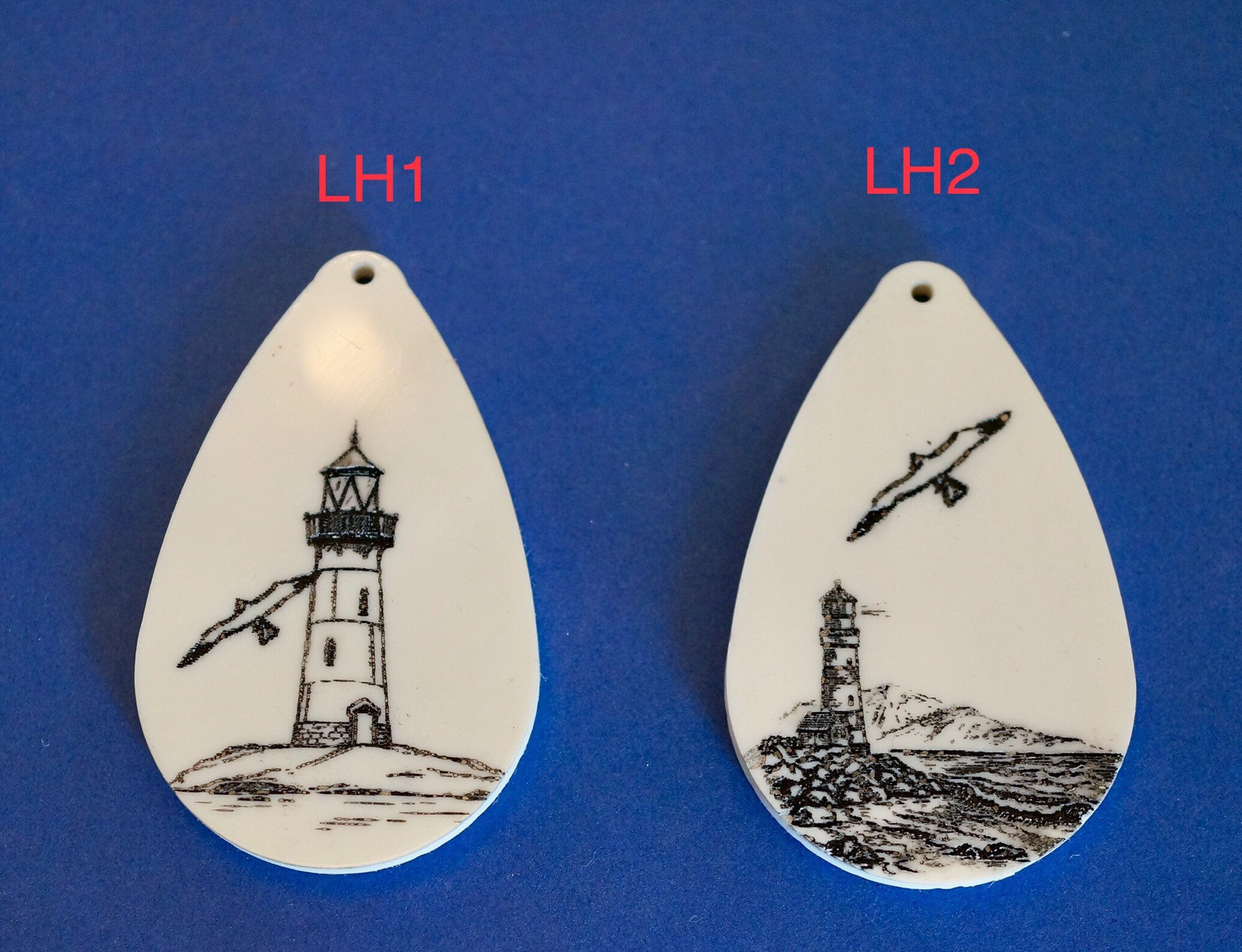 Lighthouse Pendants - Etsy