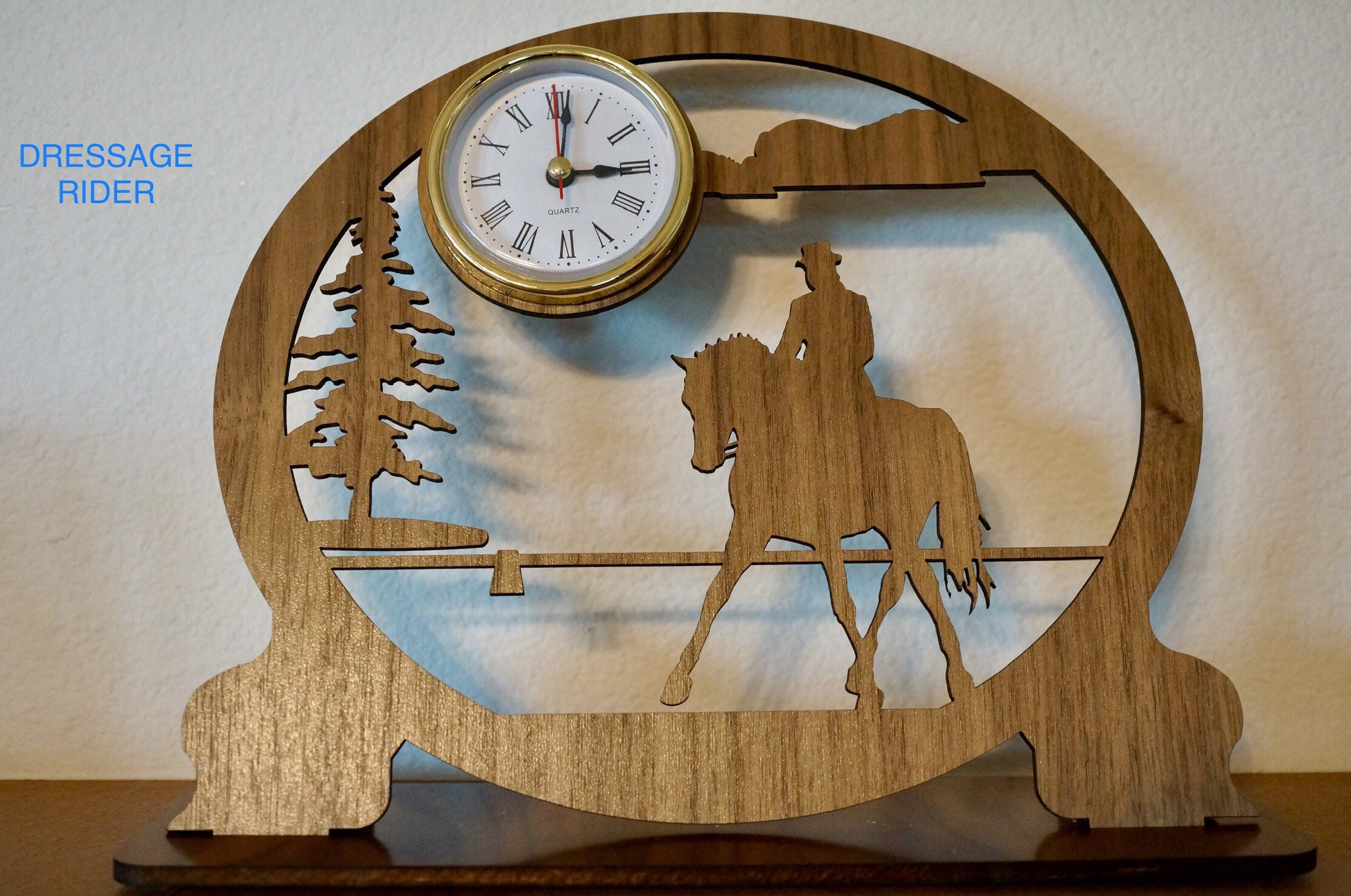 Horse and Cowboy Life Desk Clocks - Etsy