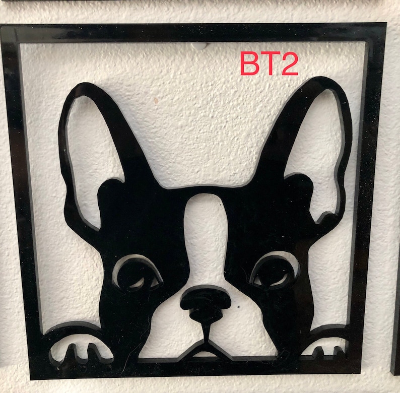 Boston Terrier Wall Art - Etsy