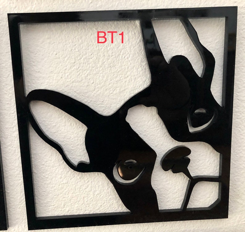 Boston Terrier Wall Art - Etsy