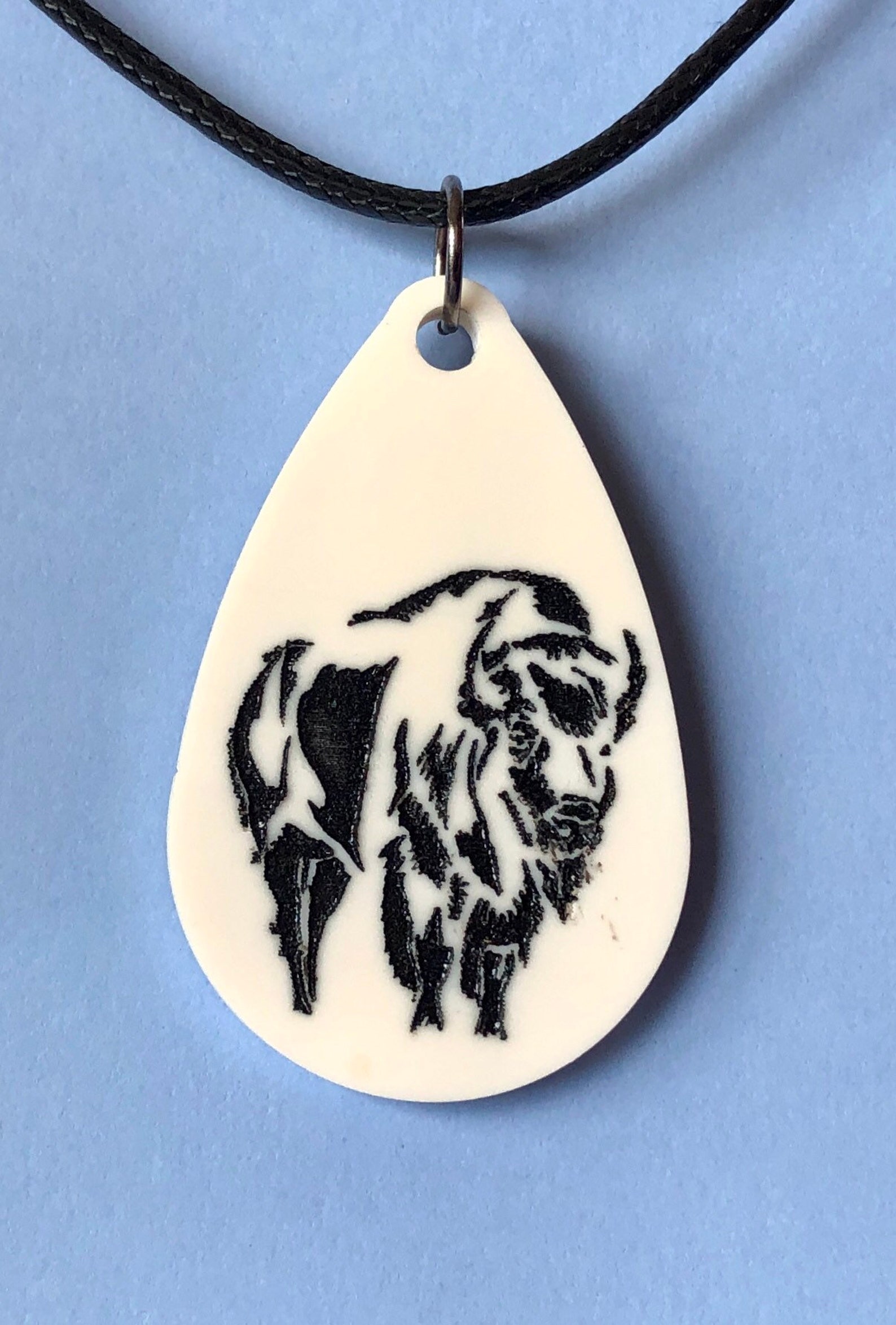 American Buffalo bison Necklace Pendants - Etsy