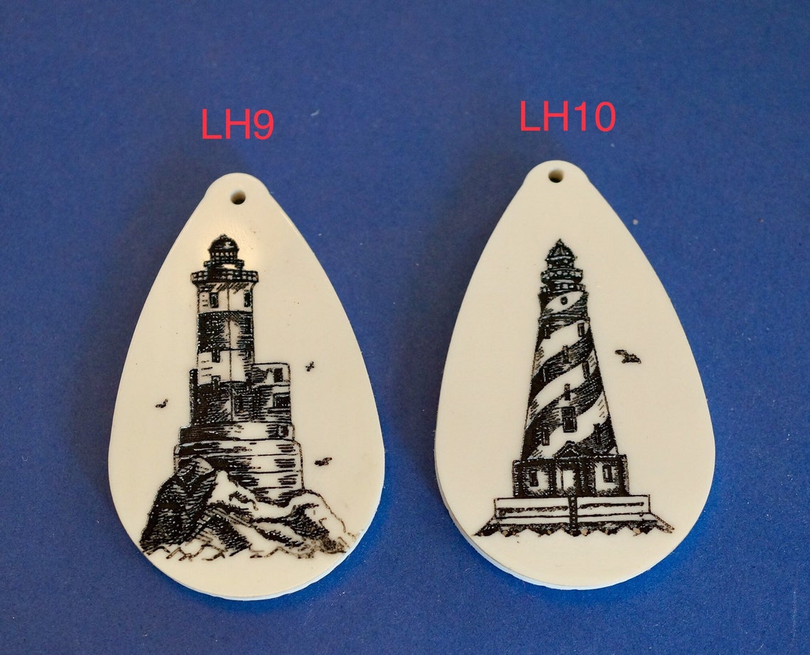 Lighthouse Pendants - Etsy