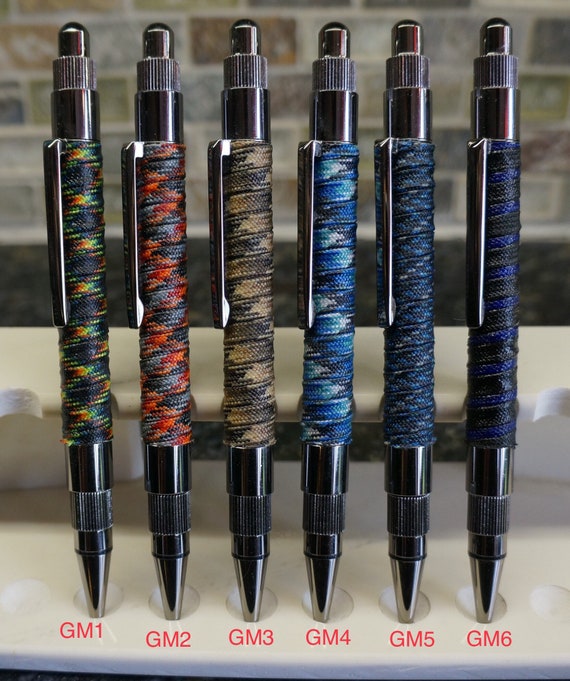 Unique and Original Paracord Click Pens | Etsy