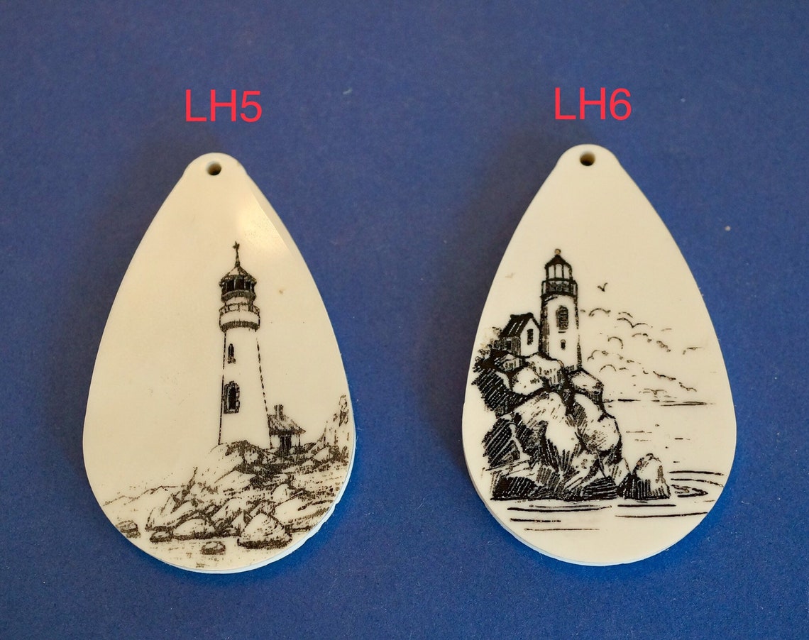 Lighthouse Pendants - Etsy