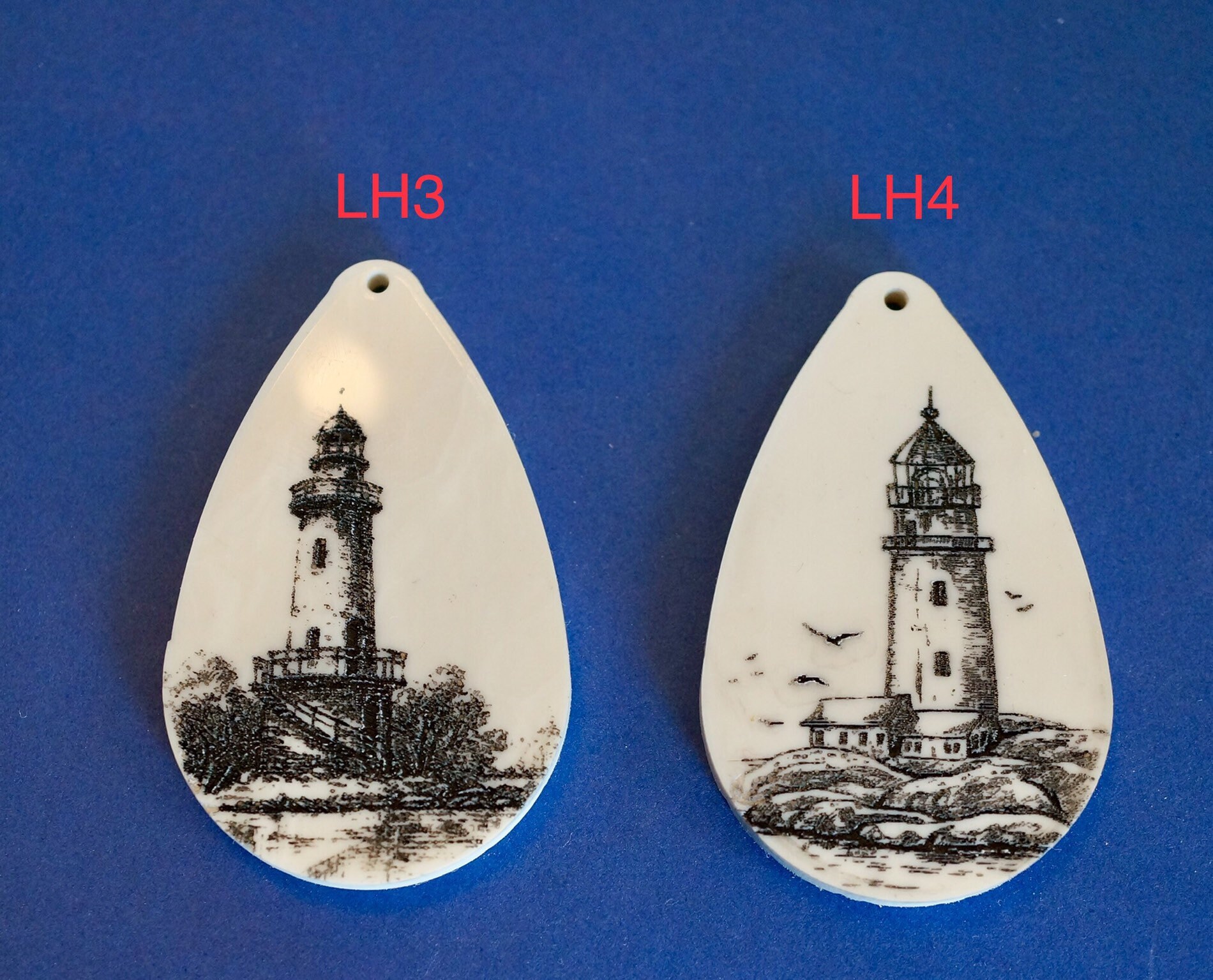 Lighthouse Pendants - Etsy