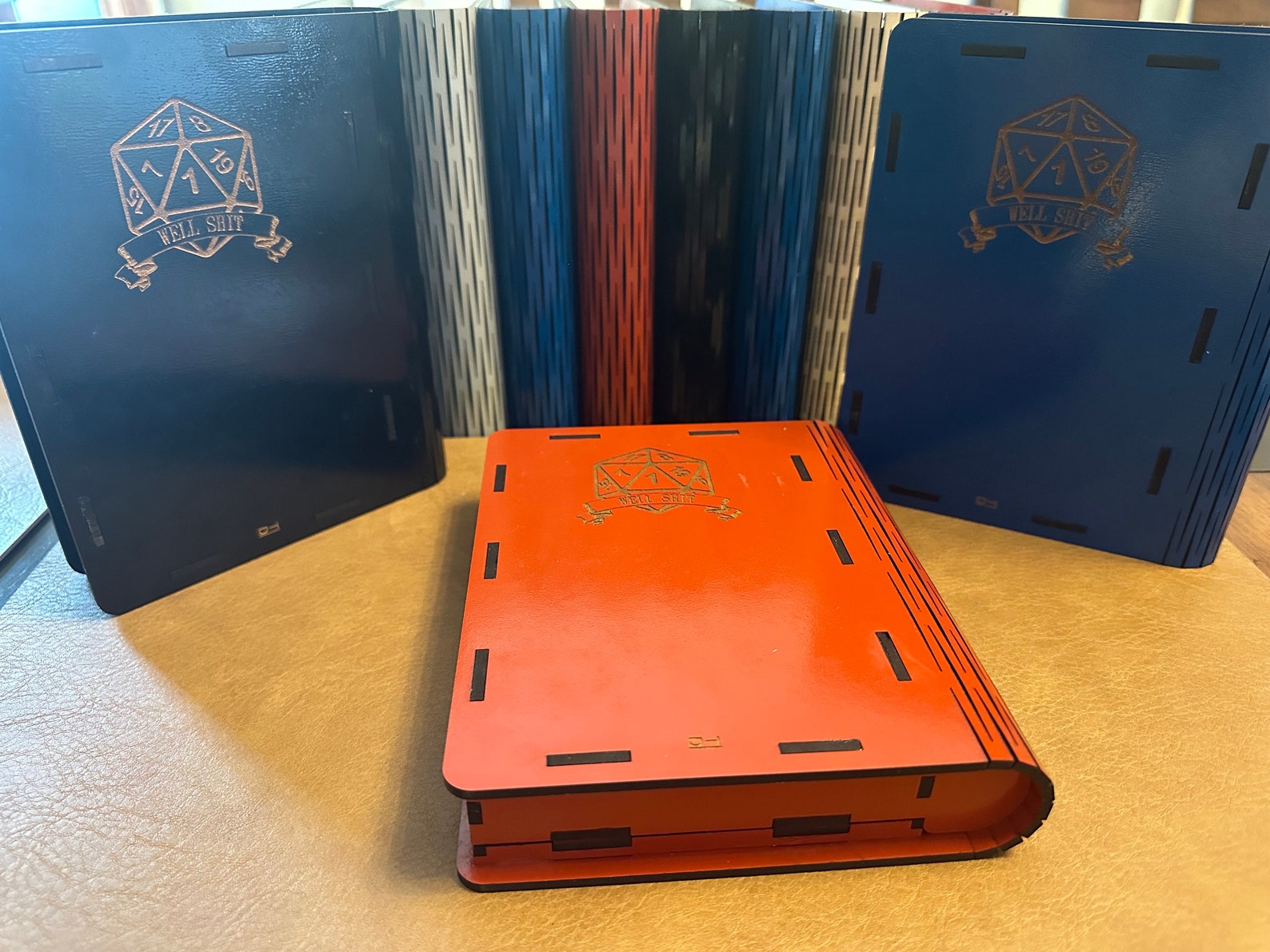 Dungeons and Dragons RPG Character Travel Book Box With Hit Counter - Etsy