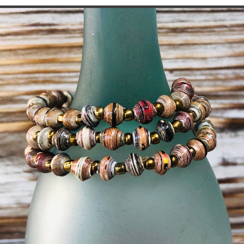 Earth Tone Bracelet - Etsy