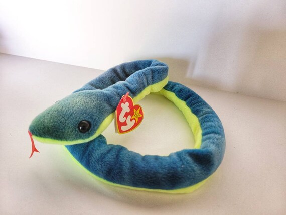 Stuffed Animals & Plushies Toys & Games Ty Beanie Baby Hissy the Snake ...