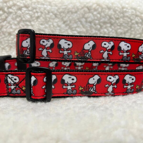 Snoopy Dog Collar - Etsy