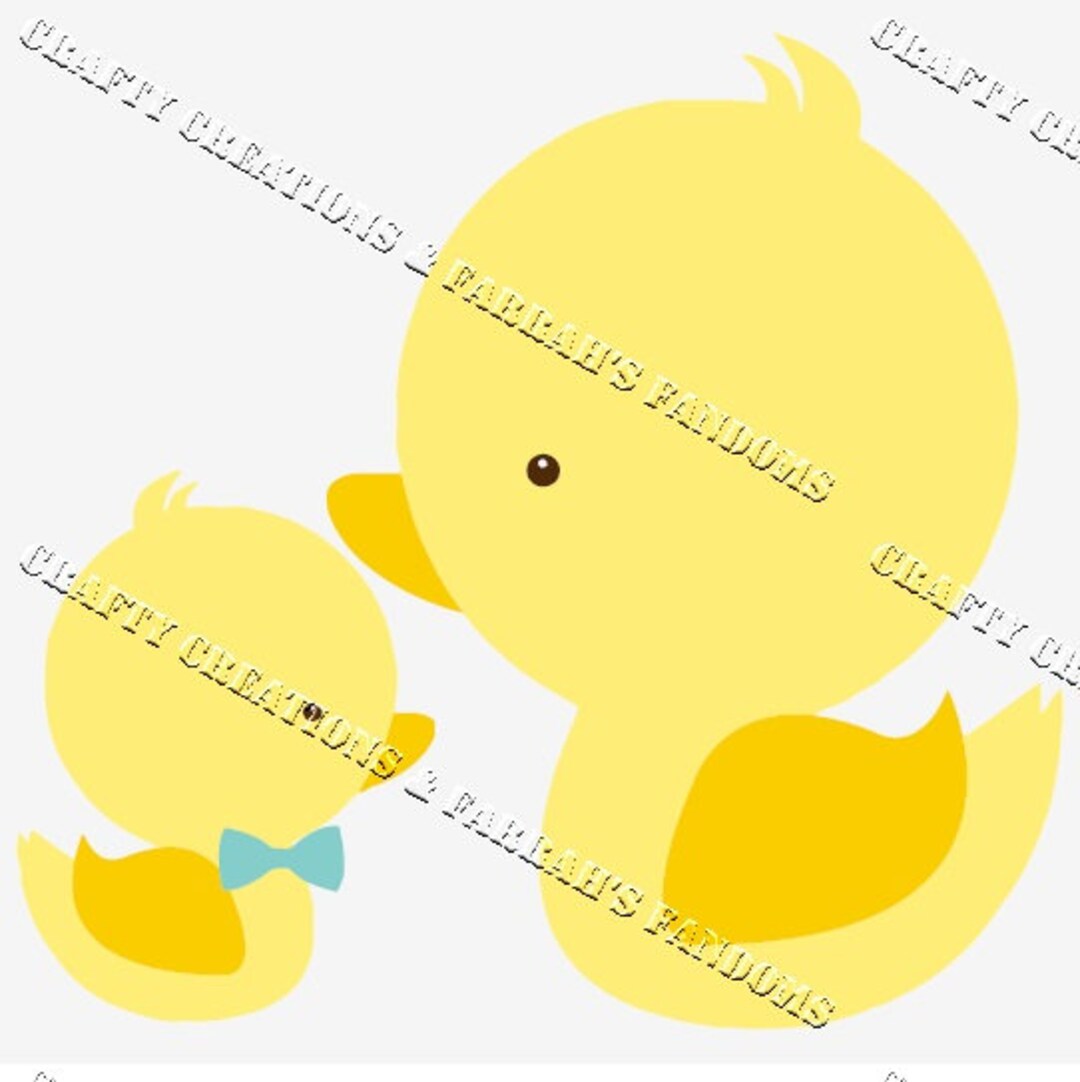 Duck Family SVG PNG Baby Duck Mother Father Duck Digital File for ...