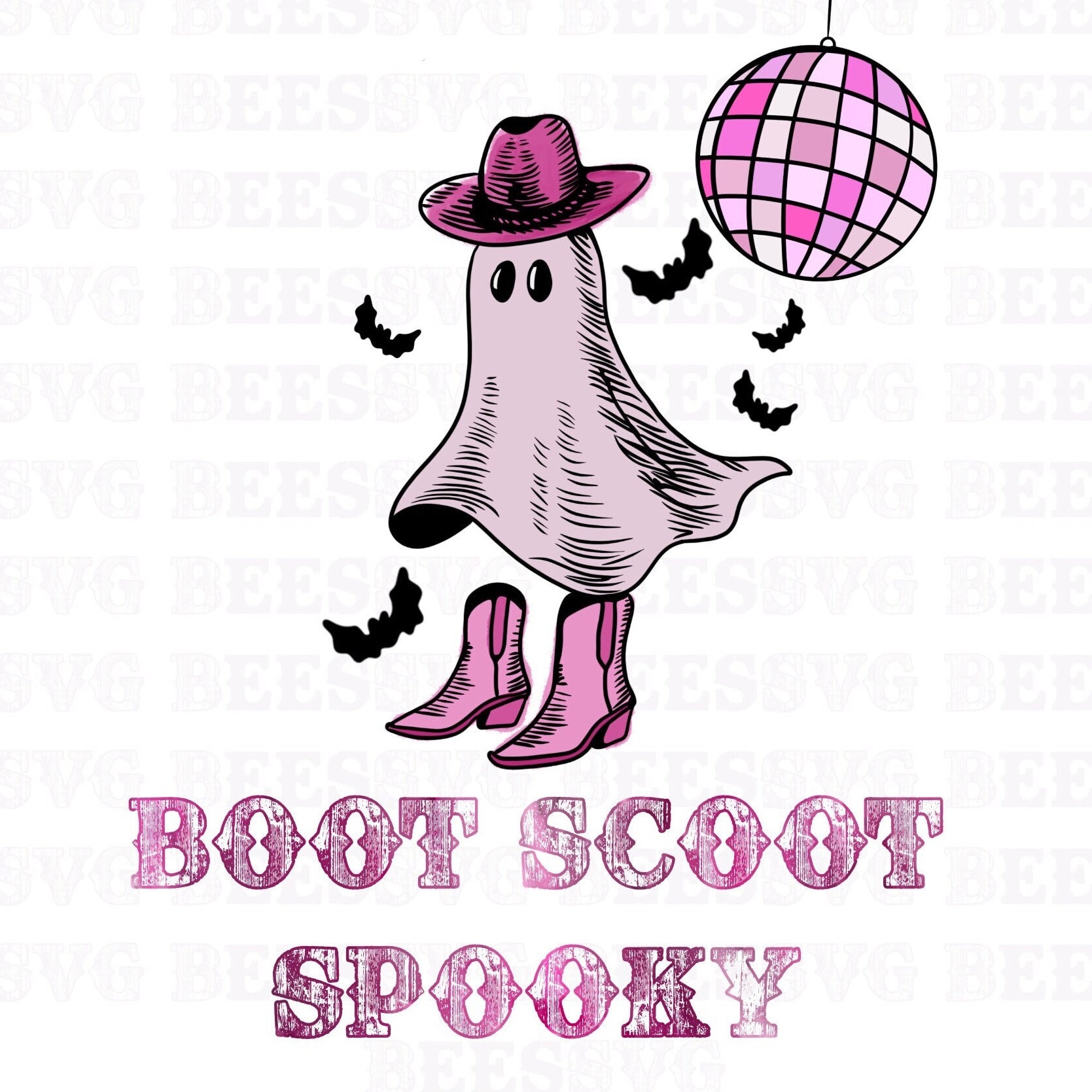 Boot Scoot Spooky Country Cowboy Cowgirl Western Ghost Funny - Etsy