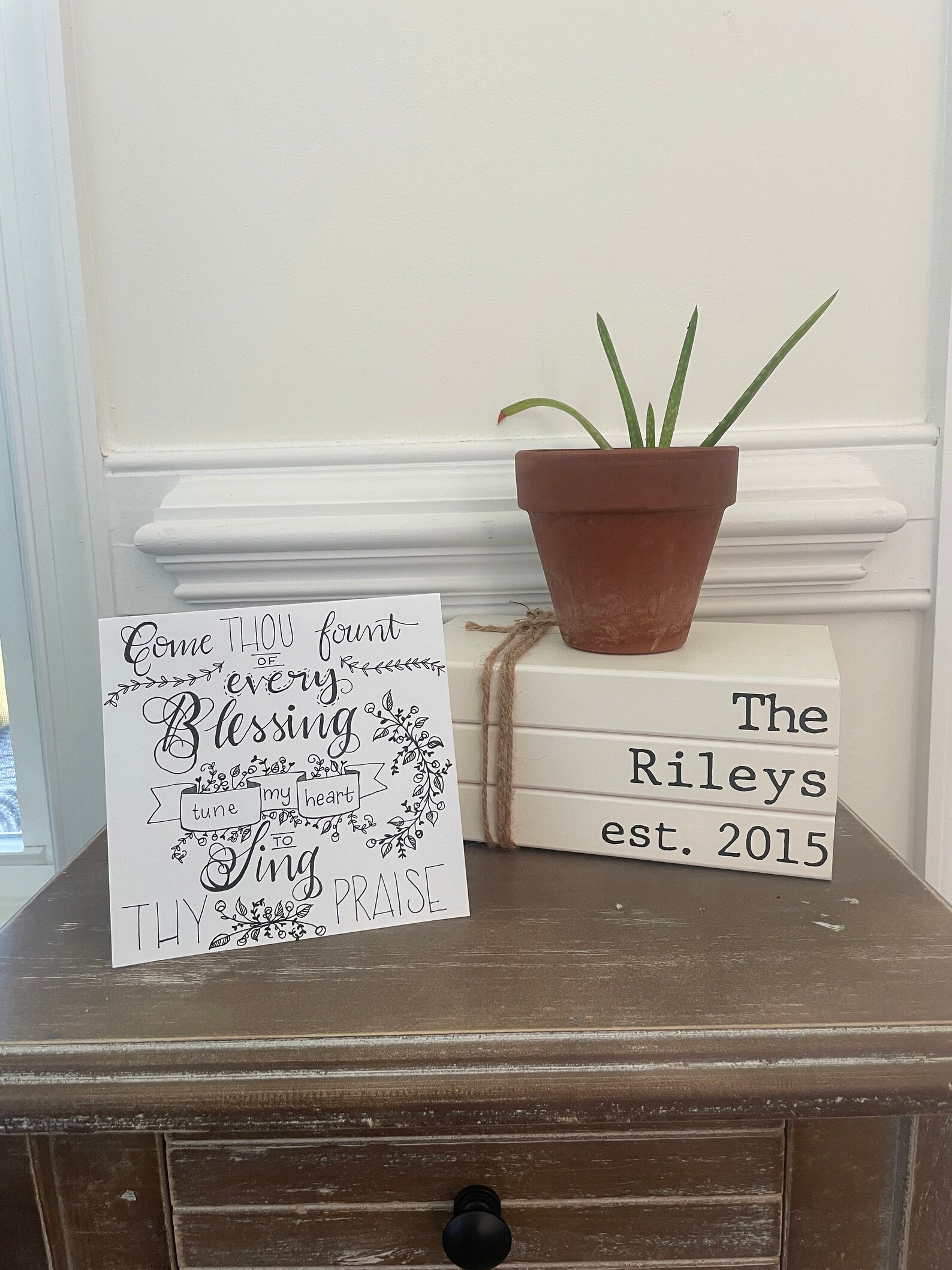 Hand Lettered Hymn - Calligraphy Art - Religious - Greeting Card ...