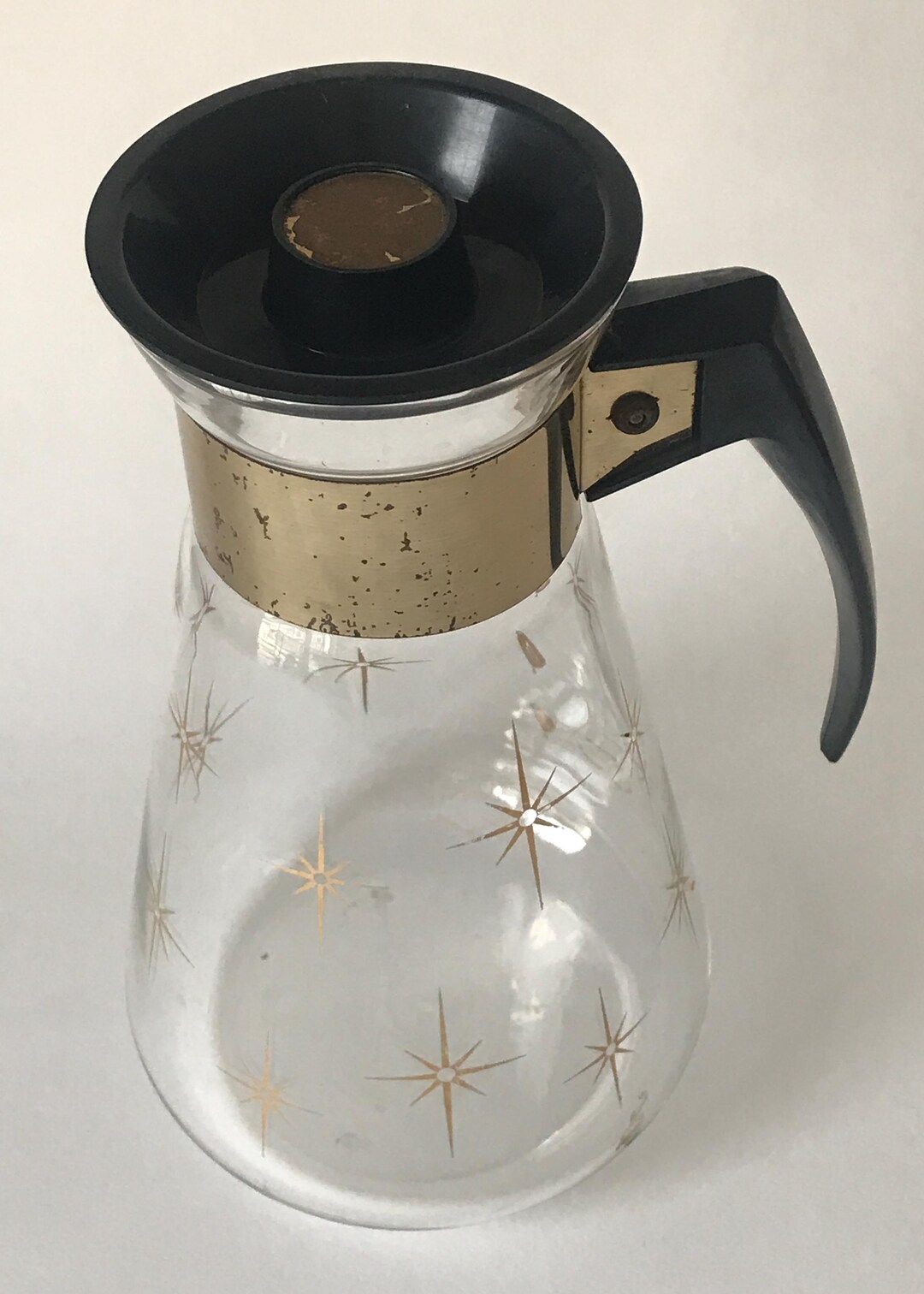 Pyrex Corning Atomic Starburst 6 Cup Heat-proof Coffee Carafe, Vintage ...