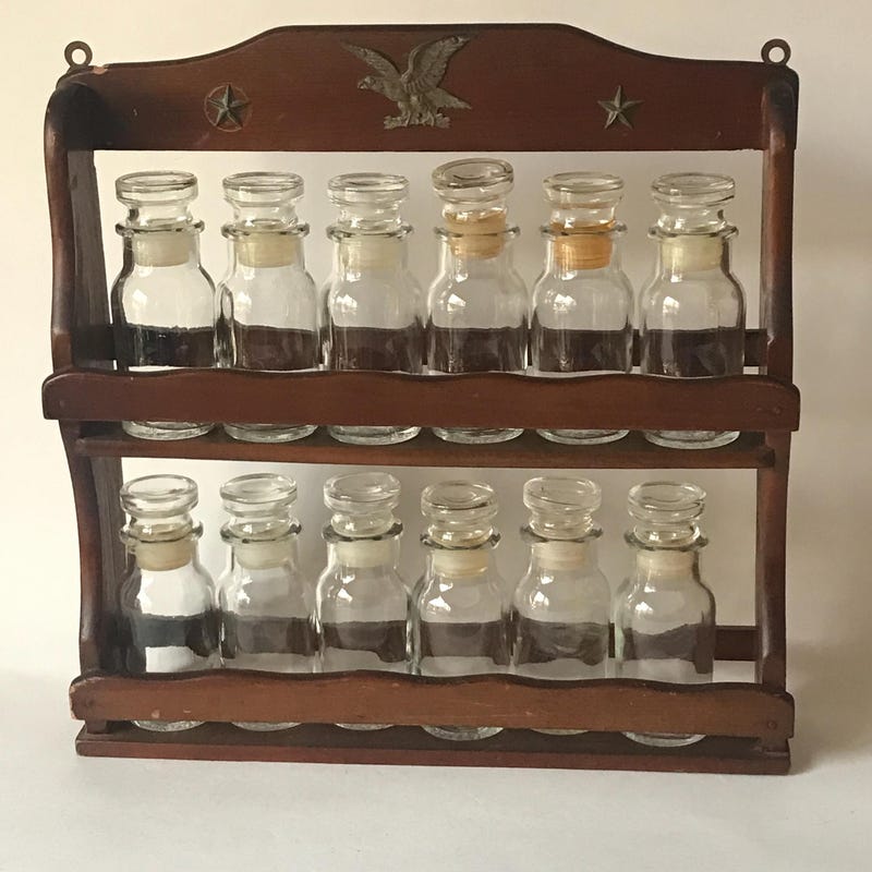 Vintage Spice Rack - Etsy