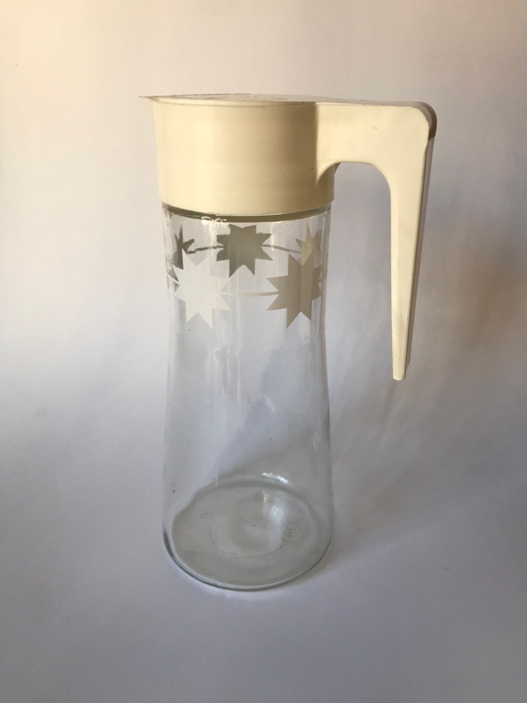 Anchor Hocking Atomic Star Pitcher With Flip Lid - Etsy