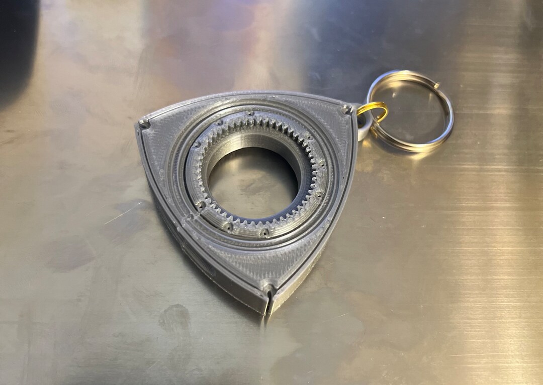 Wankel Rotary Engine Rotor Keychain (3D Printed) - Etsy