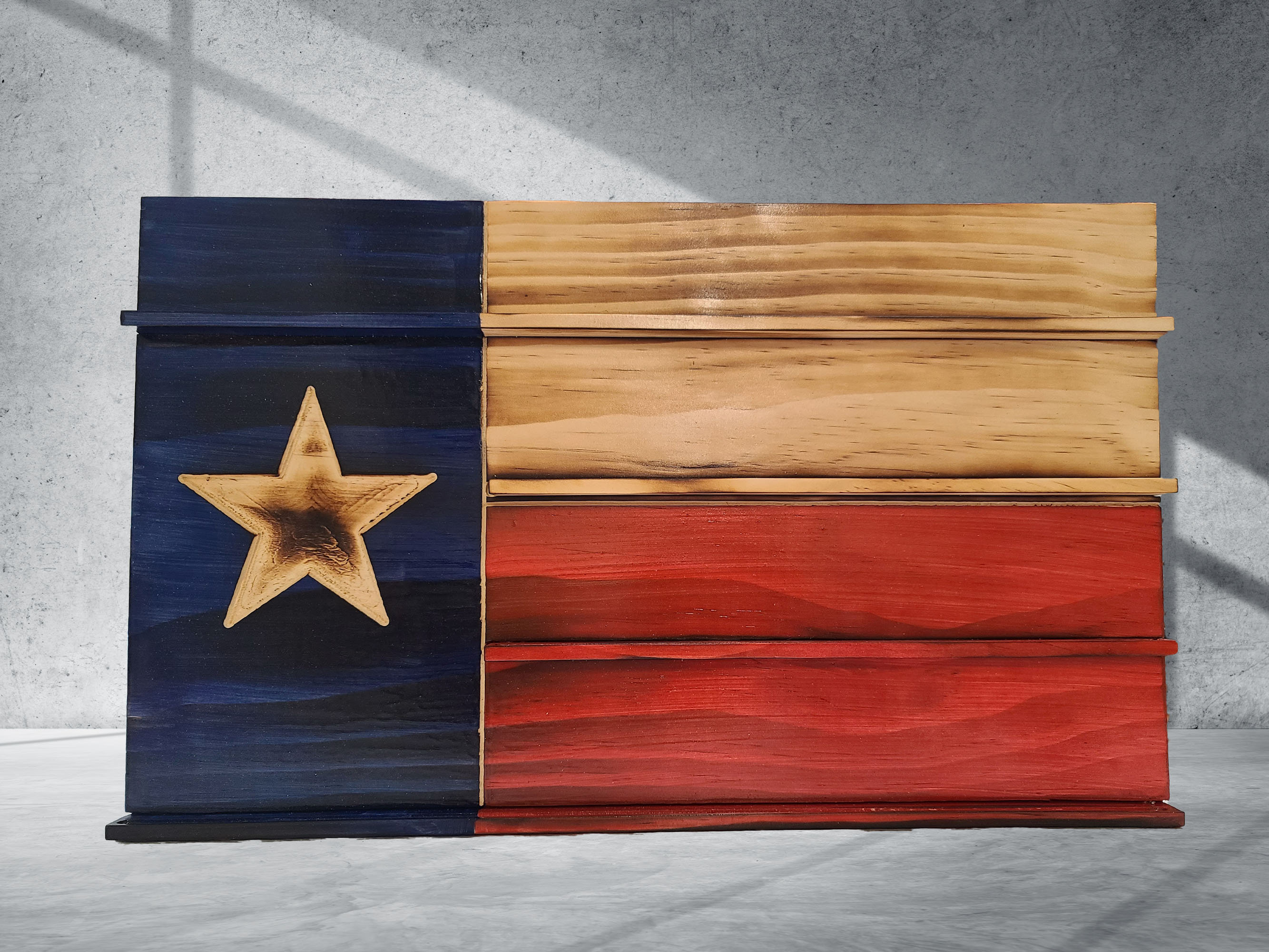 Texas Flag Challenge Coin Display - Etsy