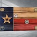 Texas Flag Challenge Coin Display - Etsy