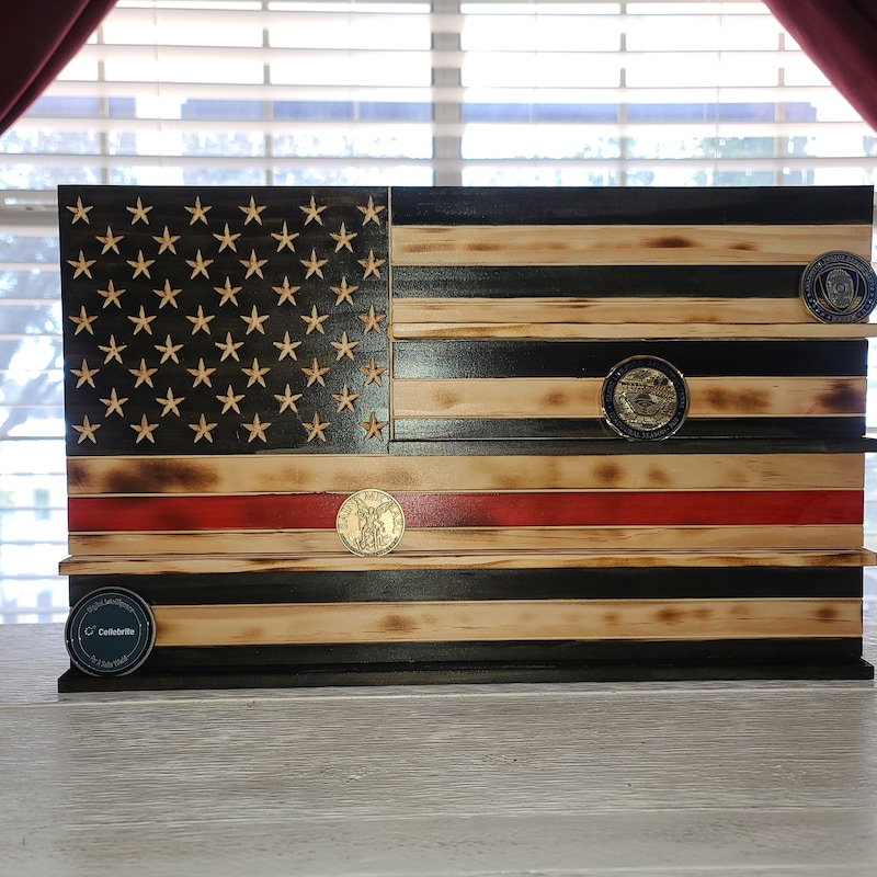 Challenge Coin Display - Etsy