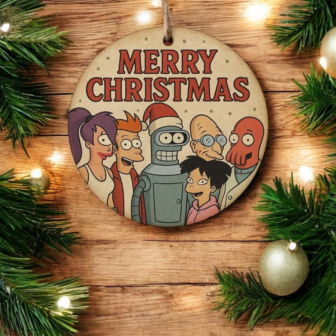 Christmas Ornament/kids Ornament/stocking Stuffer/holiday Gift/futurama ...