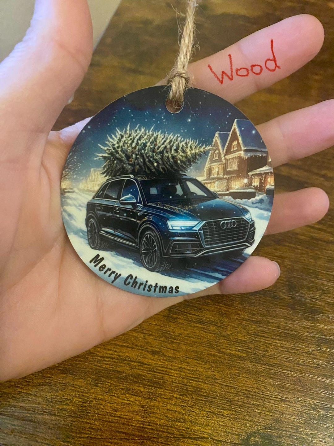 Car Lover Ornament/funny Ornament/christmas/stocking Stuffer/audi ...