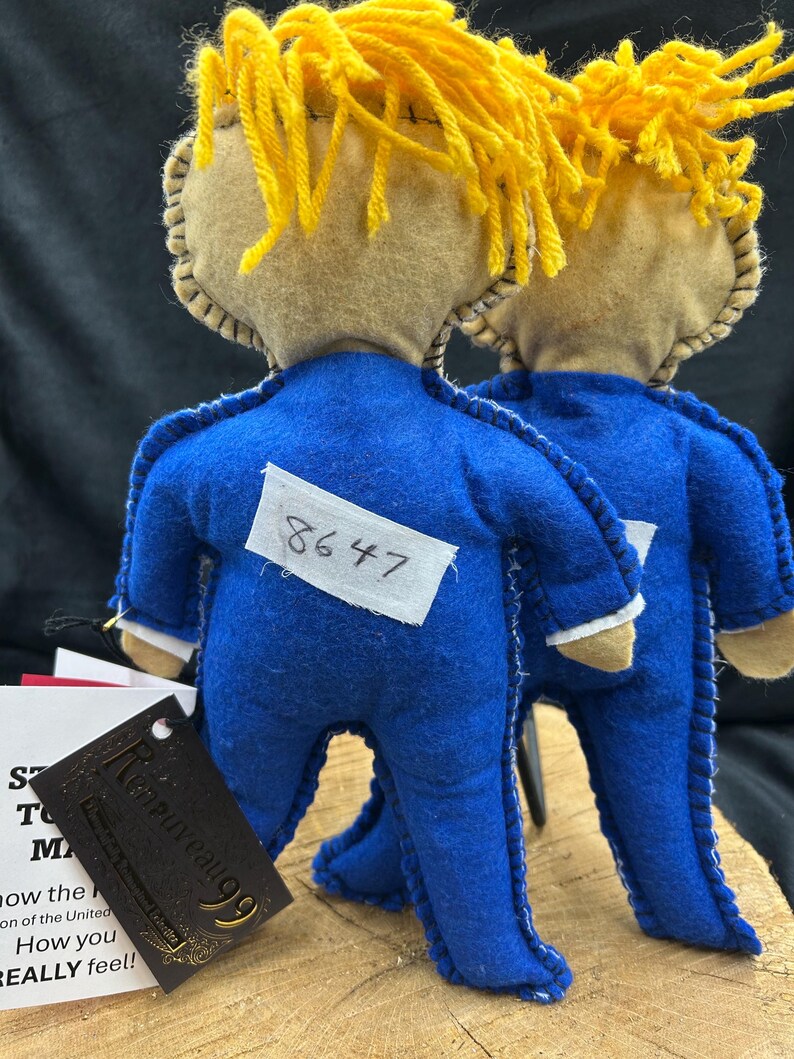 DJT Voodoo Doll Dammit Doll Stress Reliever - Etsy