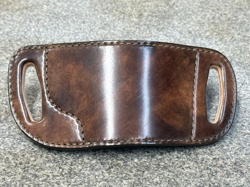 Shell Cordovan Leather Holster - Etsy