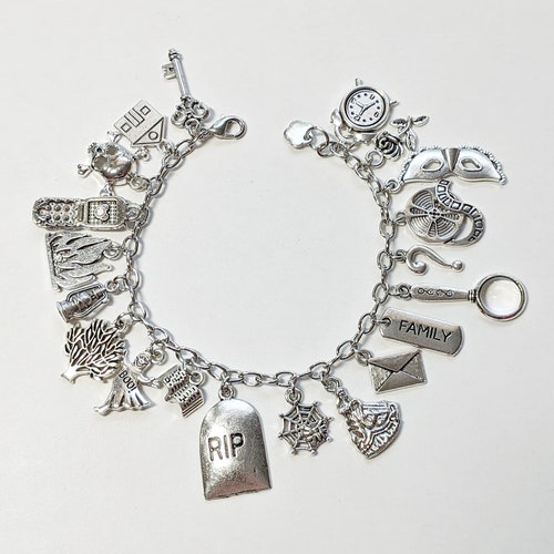 Coraline Inspired Charm Bracelet - Etsy
